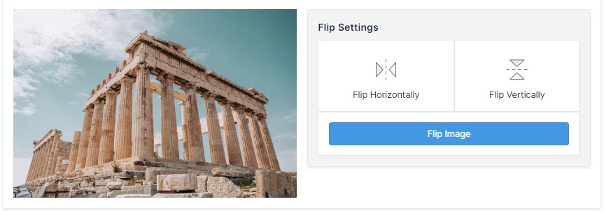 Flip Image - SEO Converter